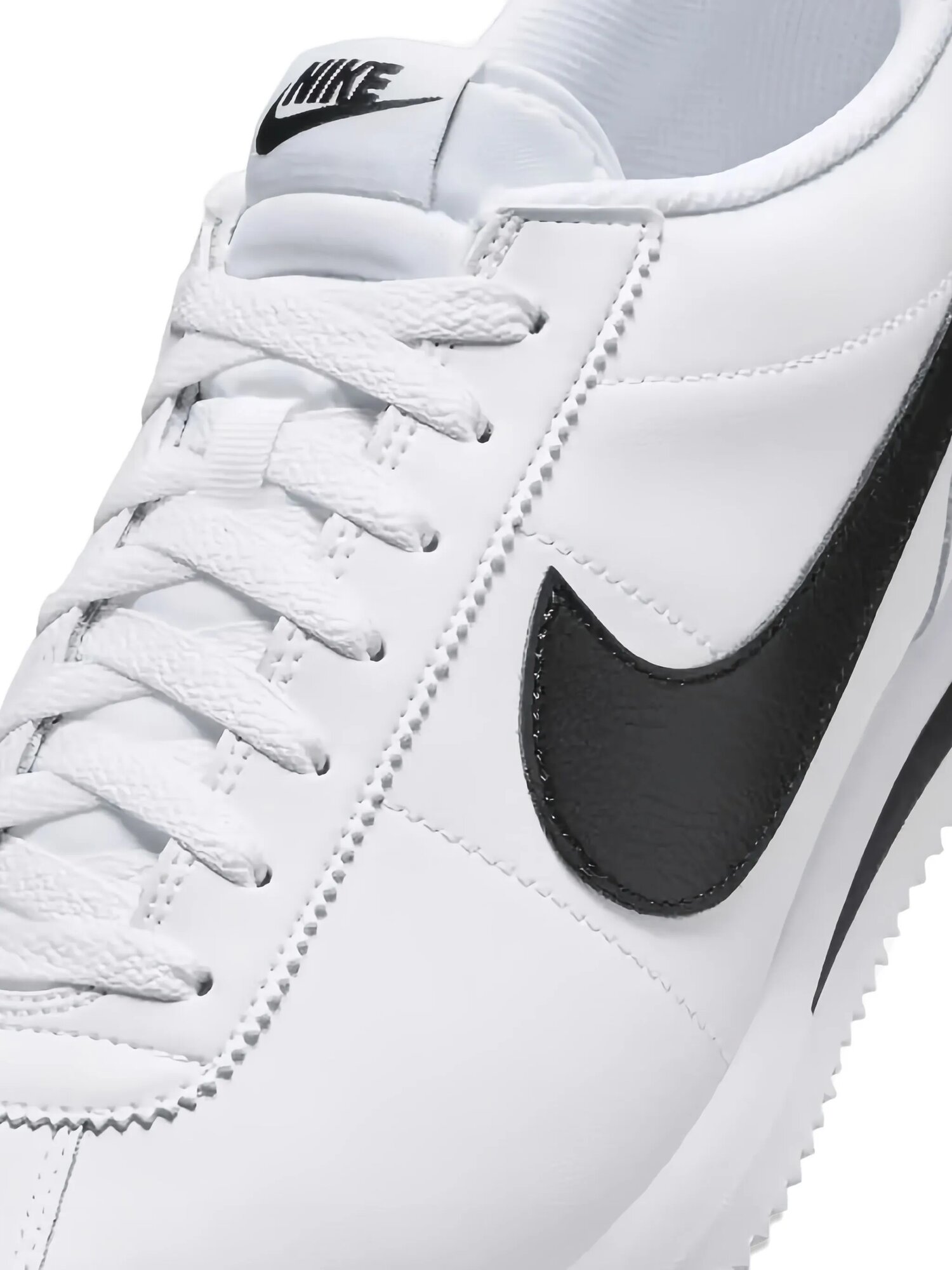 Кроссовки NIKE Cortez Campfire Orange, размер 8 US, бежевый/белый — фото 1