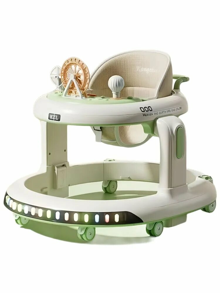 Ходунки детские для мальчиков и девочек с игровой панелью, каталка для малышей