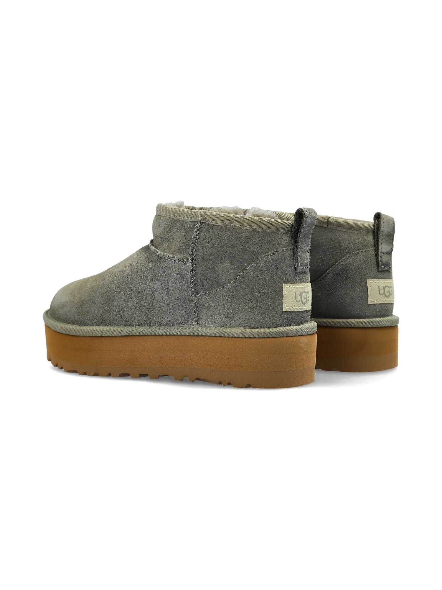 Ботинки UGG Classic Ultra Mini, размер 31 EU, серый — фото 1