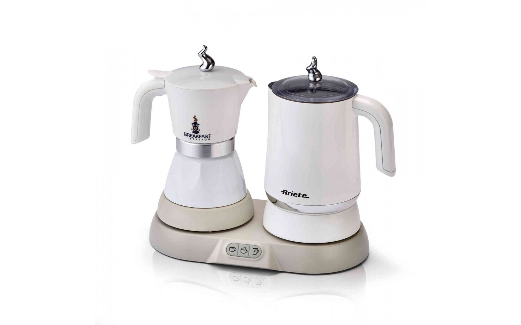 Станция для завтрака 3в1 Ariete Breakfast Station 1344 , 500 Вт, 2 режима, цвет белый