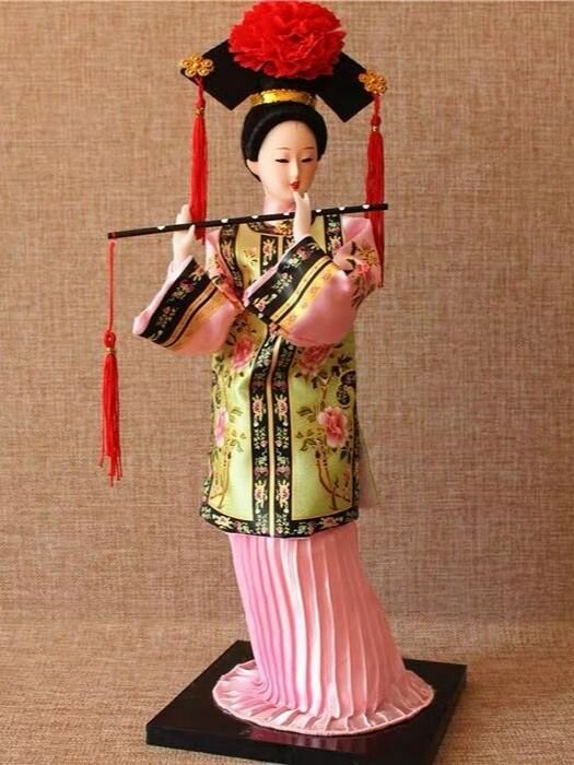 Кукла коллекционная "Китаянка в национальном платье28х12,5х12,5 см