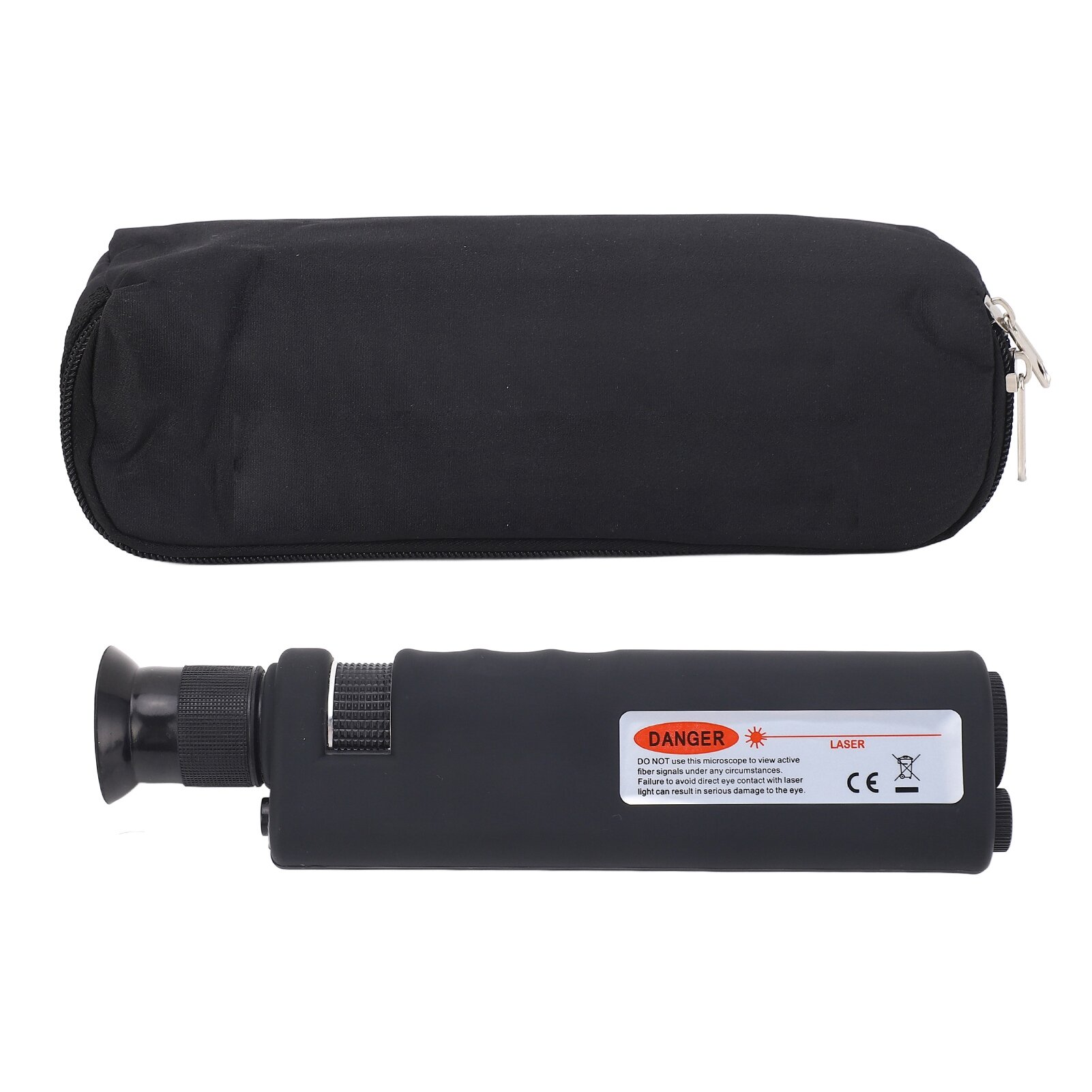 Монокулярный волоконно-оптический микроскоп-лупа с 400-кратным увеличением для оптической связи.