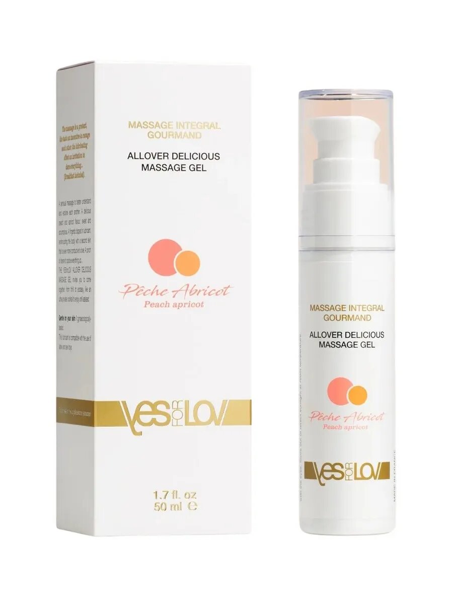 Массажный гель-смазка Allover Delicious Massage Gel с