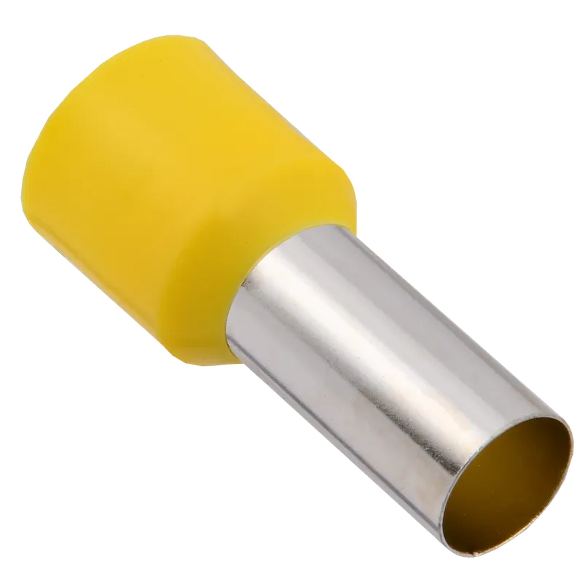Наконечник НШВИ 25-16 GENERICA, 25мм2, медь луженая, ПВХ изоляция, желтый, 16мм, 100шт, 400В
