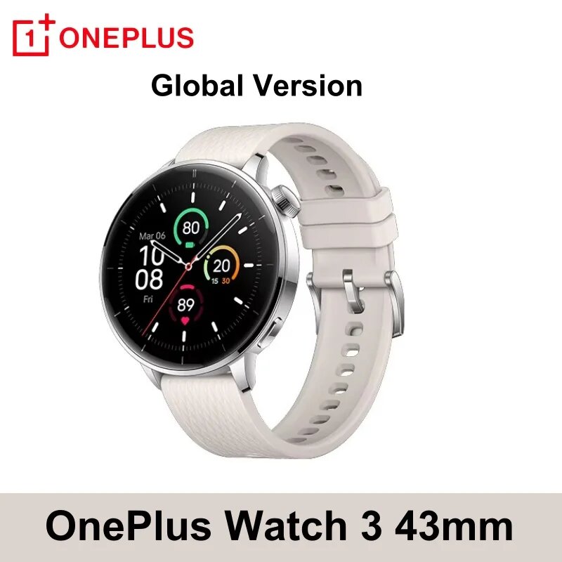 OnePlus Watch 3 Silver Steel