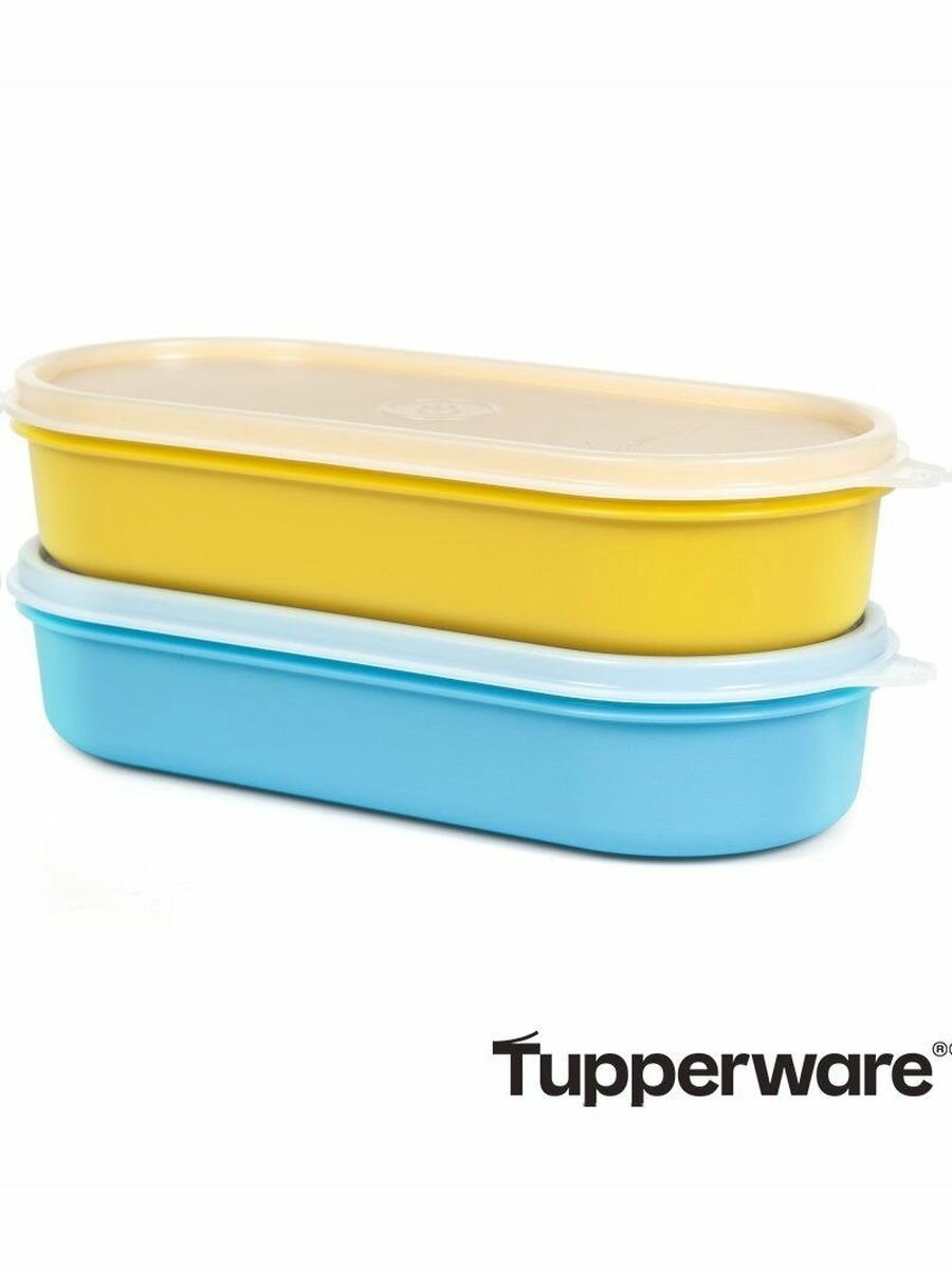 Контейнер Ellipse (500 мл), 2 шт.(желтый и голубой), Tupperware