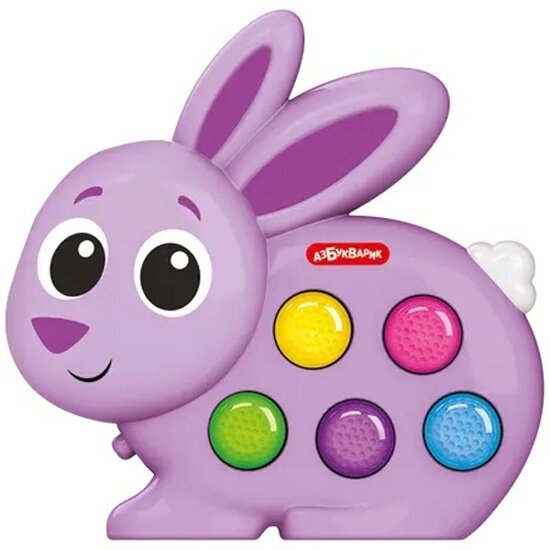 Музыкальная игрушка Азбукварик 4630027296054 Любимые Веселушки Зайчик