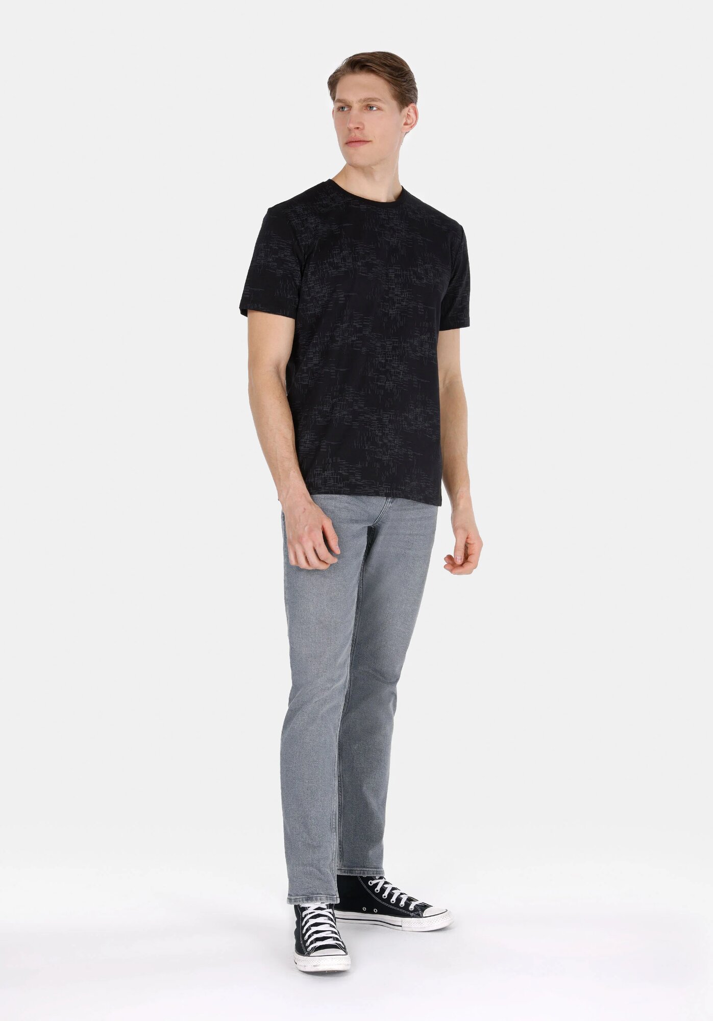 Джинсы зауженные 044 KARL Straight Fit 