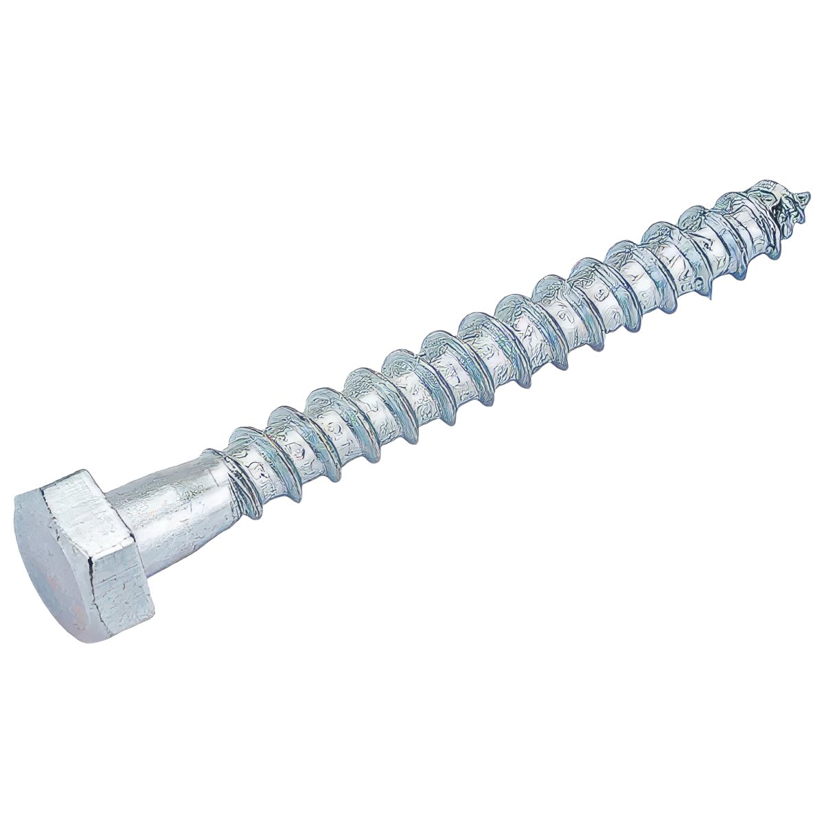 Набор 100шт. - Шуруп 8x80мм (глухарь 13 мм)