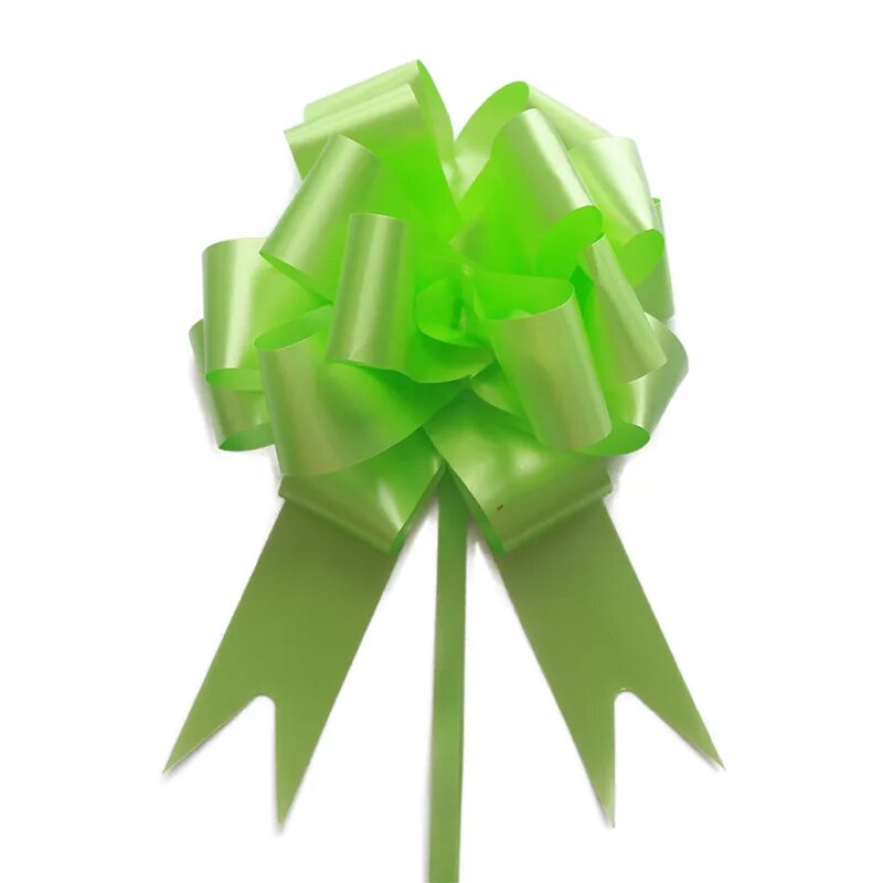Зеленый банты для подарков, Light green