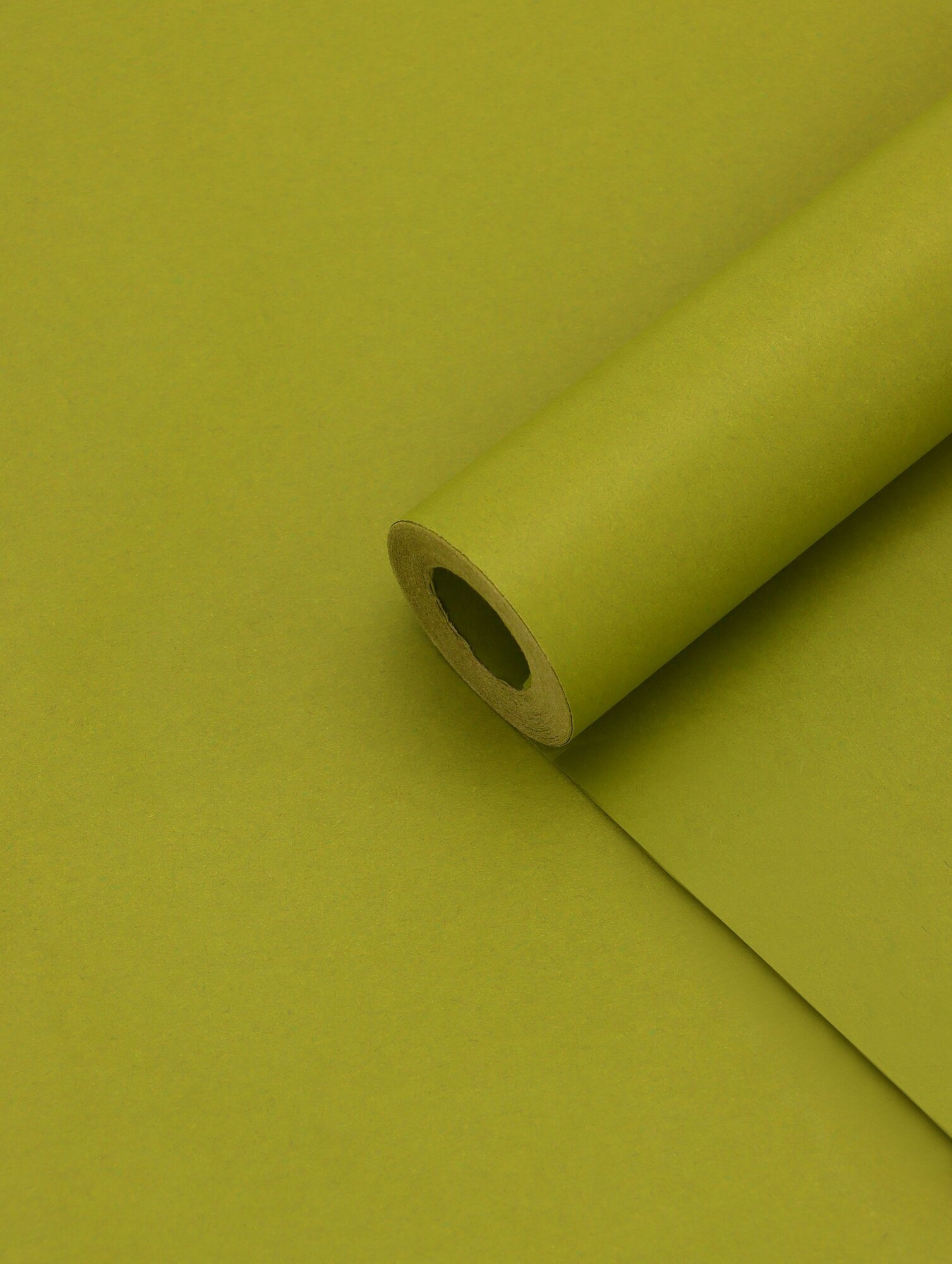 Бумага упаковочная крафт "Оливковый", 0,7 х 10 м, 70 г, 1 шт