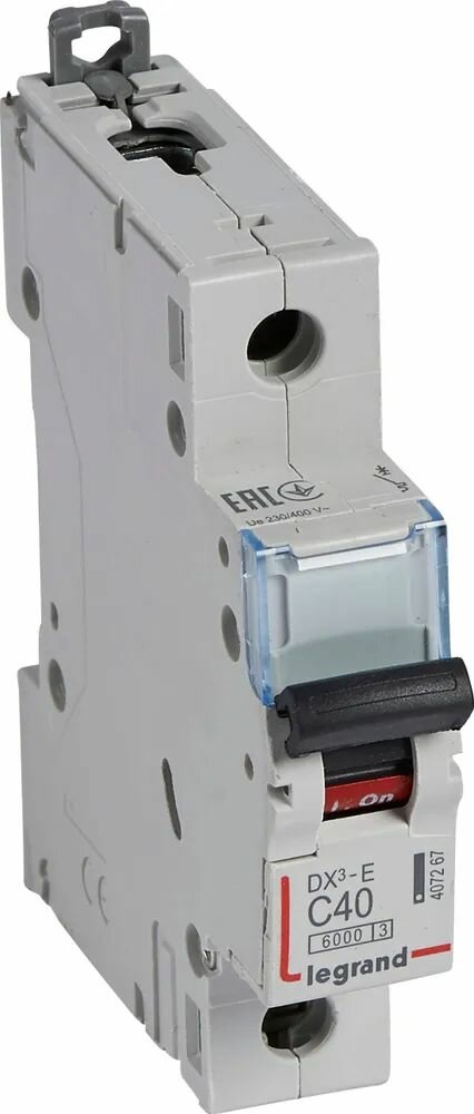Автоматический выключатель 1п C40 6.0kA DX3-E Legrand 407267