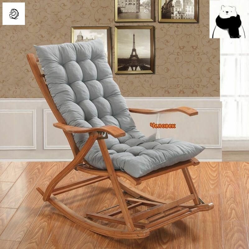 Универсальная подушка на стул и скамейку комфорт для кресел, шезлонгов и качелей