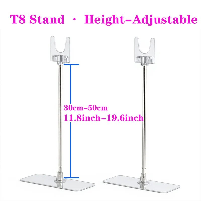Акриловая регулируемая подставка для фитолампы T8/T20 T8-1