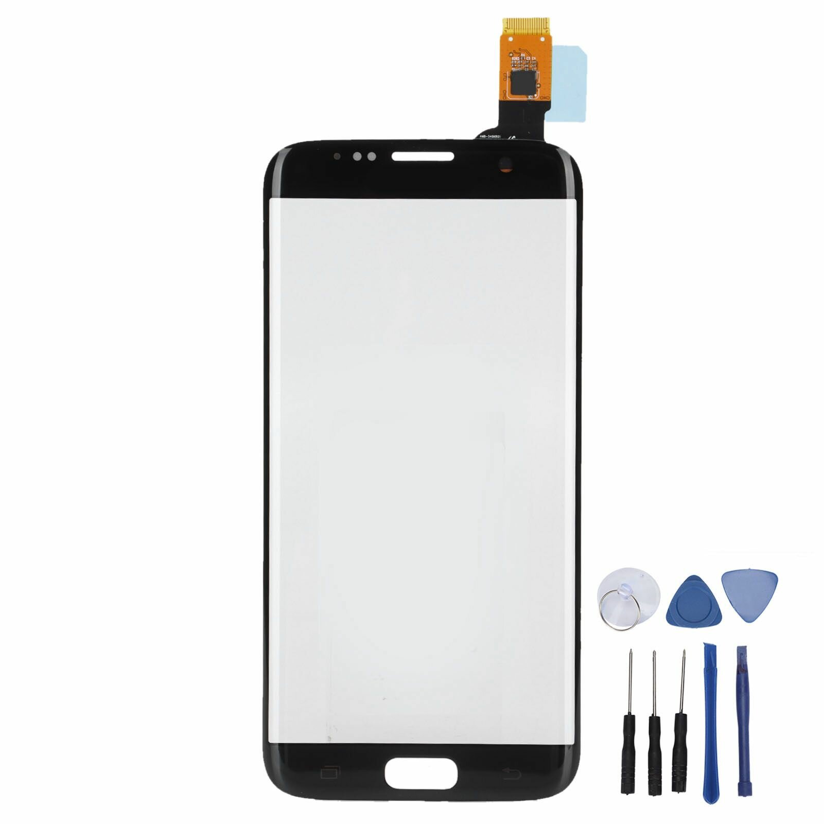 Стекло+тач S7 Edge Samsung, чёрный, инструменты