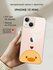 Чехол на Apple iPhone 13 mini / Айфон 13 мини с принтом "Влюблённая уточка - 14 ...