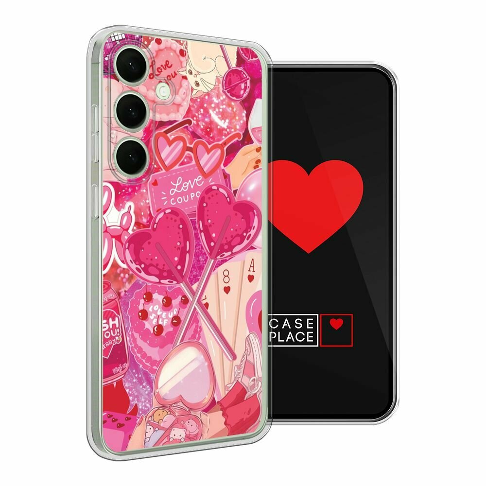 Чехол на Samsung Galaxy S25 Plus / Самсунг S25 Плюс с принтом "Love coupon - 14 февраля" — фото 1