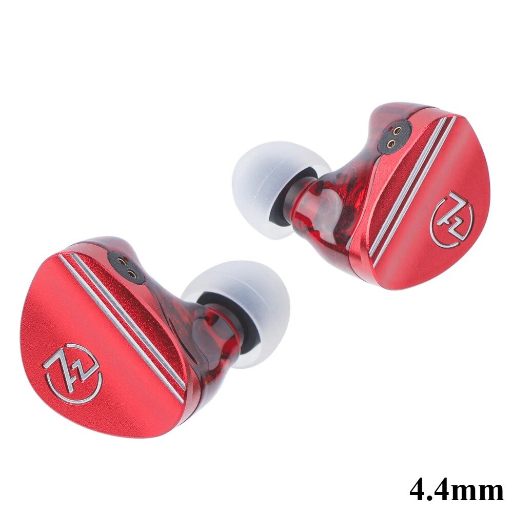 7HZ Sonus Гибридные Наушники-вкладыши IEM HiFi 1DD+1BA Со Съемным Посеребренным Кабелем OCC