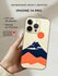 Чехол на Apple iPhone 14 Pro / Айфон 14 Про с принтом "Кот-гора", прозрачный