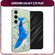 Чехол на Samsung Galaxy S25 Plus / Самсунг S25 Плюс с принтом "Кит графика", про...