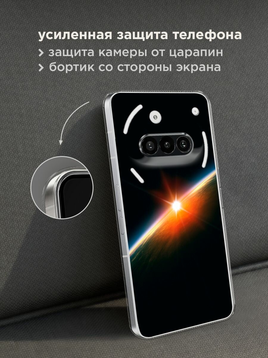 Чехол на Nothing Phone 3a / Нотинг Фон 3а с принтом "Космос 9" — фото 1
