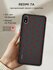 Чехол на Xiaomi Redmi 7A / Сяоми Редми 7А с принтом "Red hearts", прозрачный
