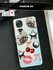 Чехол на Honor 90 / Хонор 90 с принтом "Стильная подборка", прозрачный