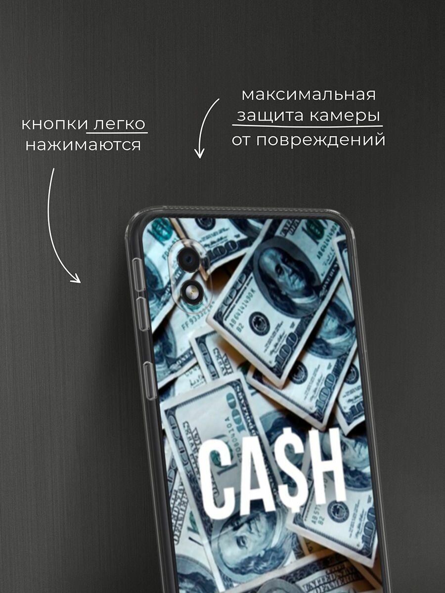Чехол на Samsung Galaxy A01 Core / Самсунг Галакси А01 Core с принтом "Cash" — фото 1