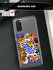 Чехол на Samsung Galaxy S20 / Самсунг Гэлакси S20 с принтом "Wooza", прозрачный
