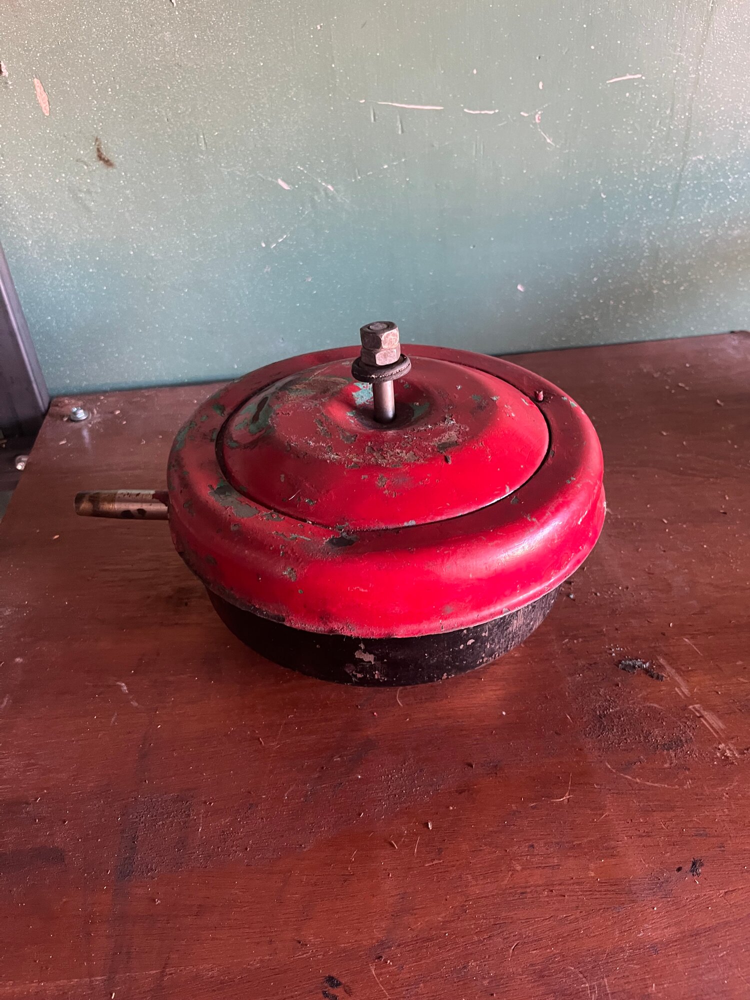 Корпус воздушного фильтра на мотоцикл Урал металлический с разбора