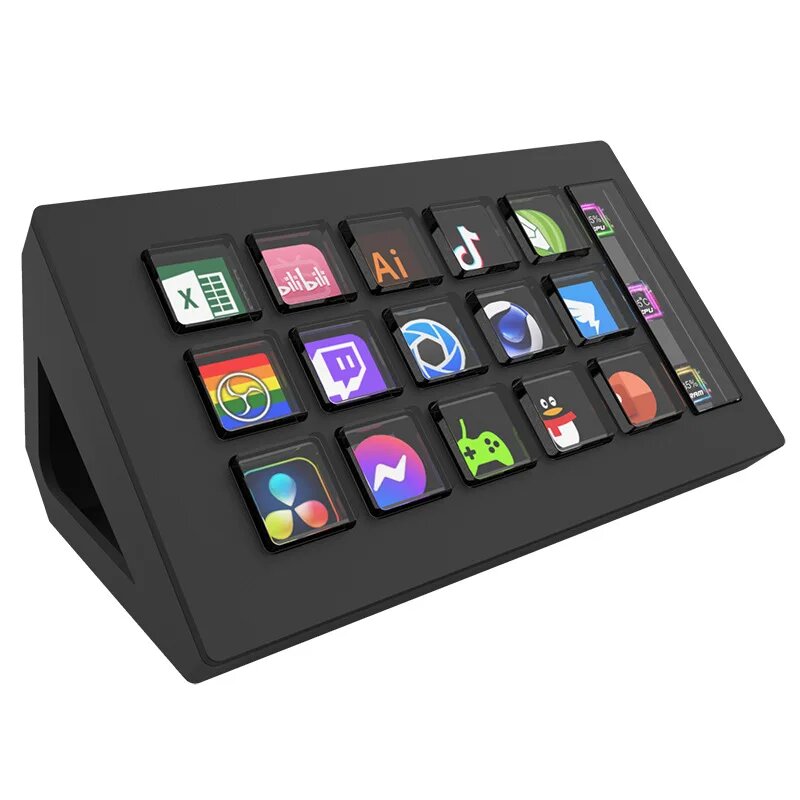 Визуальная клавиатура Stream Deck 15 клавиш, black