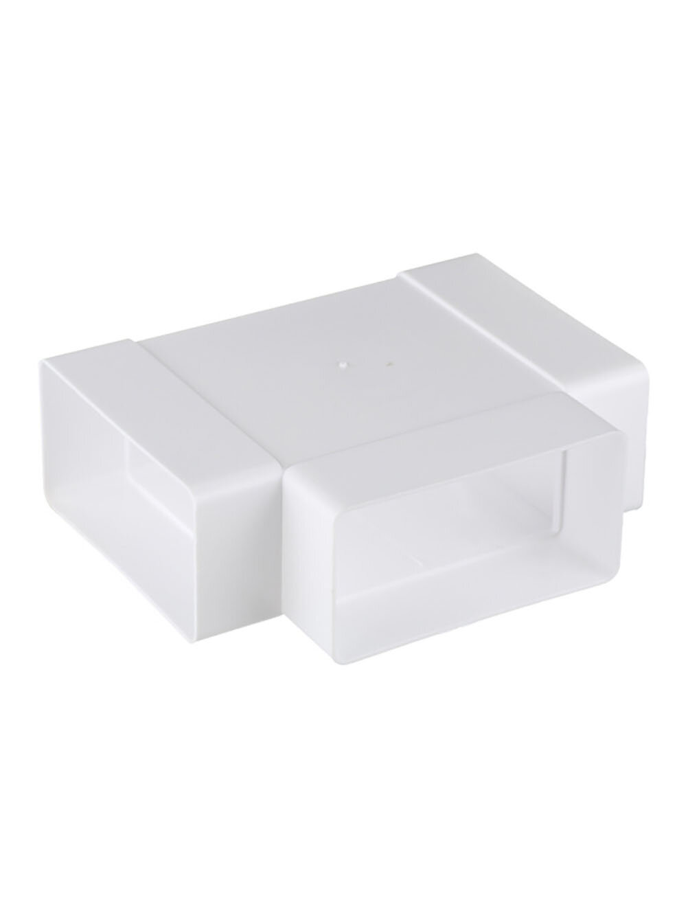 Тройник пластиковый для плоских воздуховодов 60х120 мм 90 град