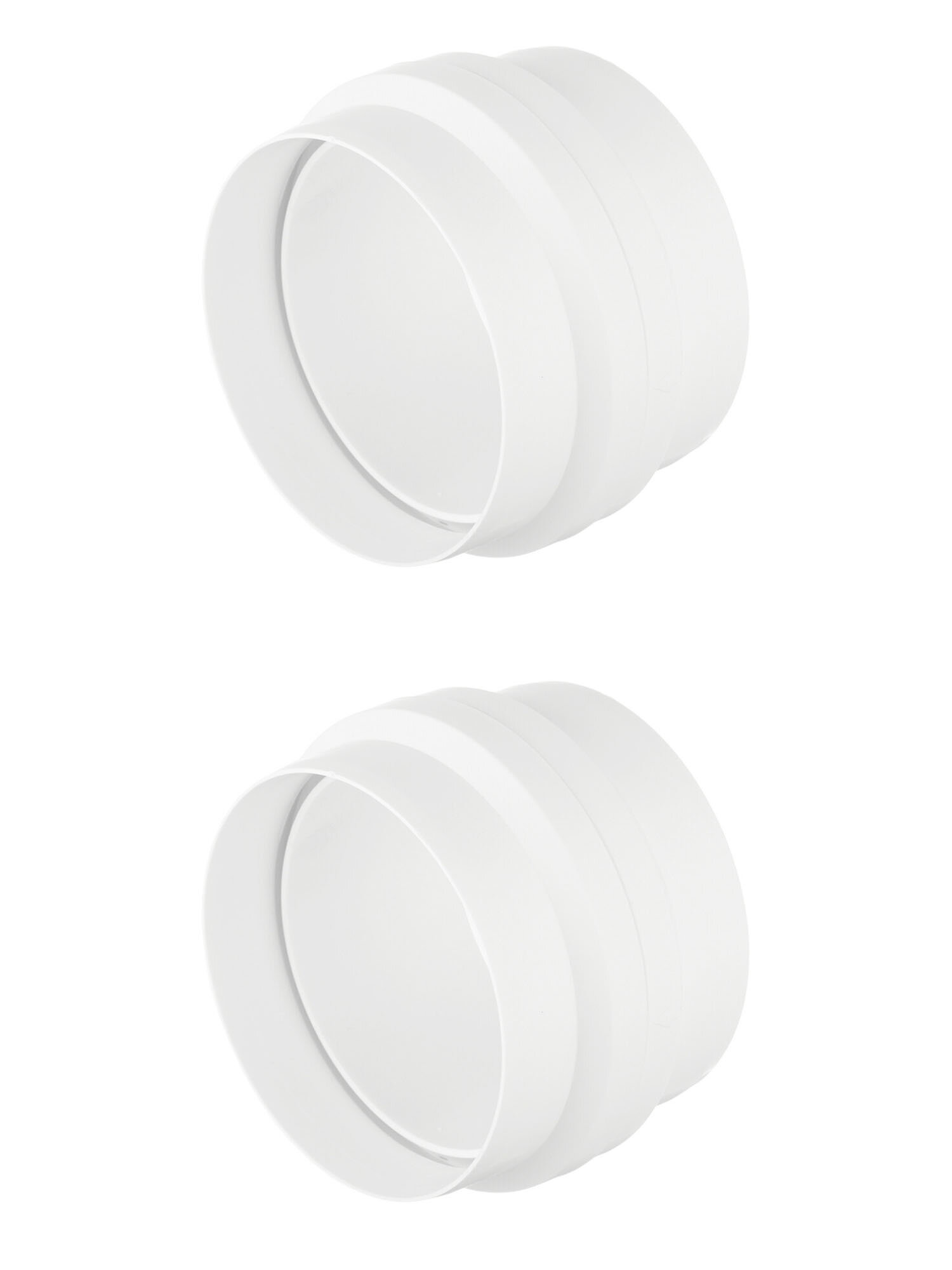 Соединитель для круглых воздуховодов для сбора конденсата пластиковый d100 мм (2 шт.)