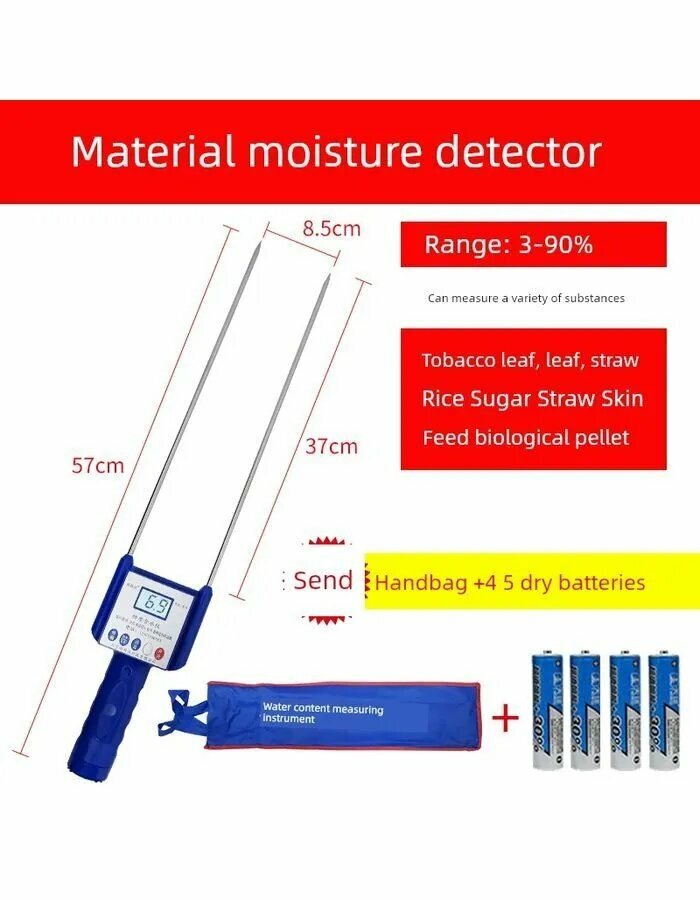 Метеоролог для опилок (щуп 37 см с батареей)