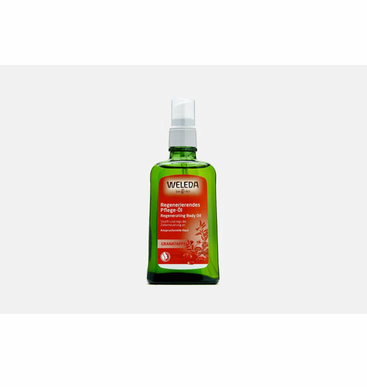 Восстанавливающее масло для тела, WELEDA pomegranate regenerating, 100 ml