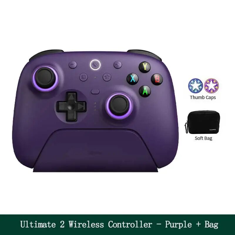 Беспроводной геймпад 8BitDo Ultimate 2, Ultimate 2 Purple, 2.4g