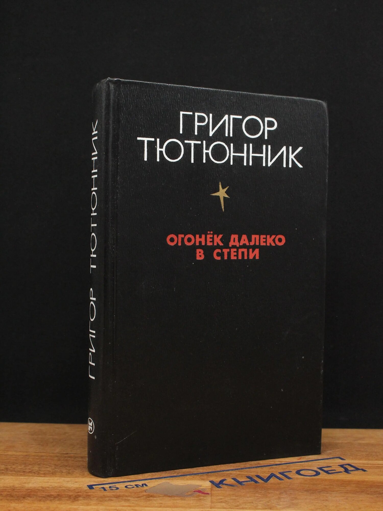 Книга. Огонек далеко в степи 1982 (2046710636816)