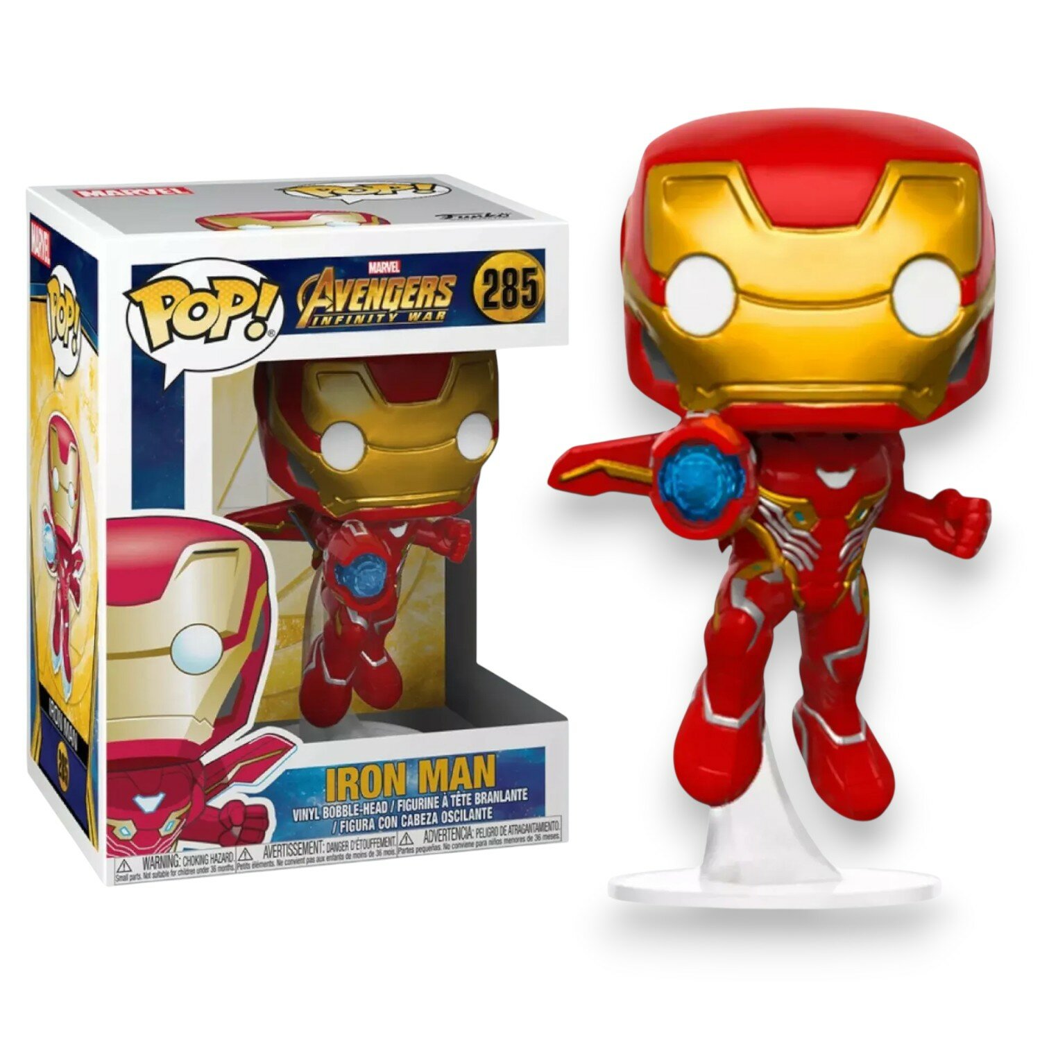 Фигурка Funko Pop! коллекционная Железный Человек "Война бесконечности" 285 (Фигурка Фанко Поп)