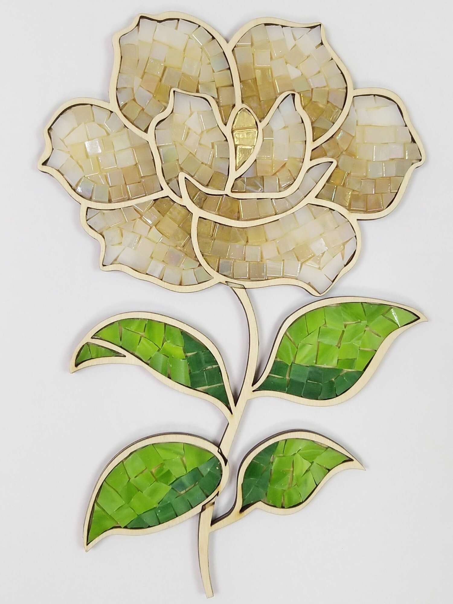 Набор для творчества Дары Византии "Цветок", мозаика, дерево, стекло, от 5 лет