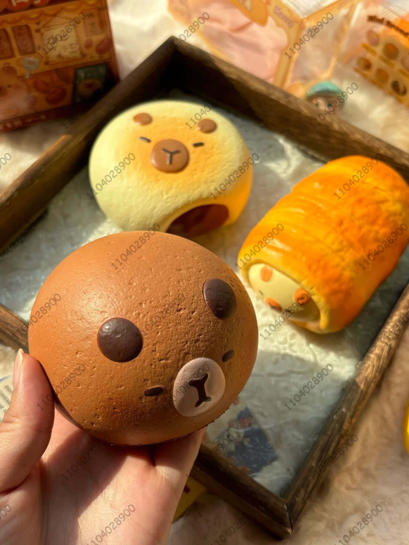 Игрушка-антистресс Capybara Bakery ISHOWTIENDA Capybara bun