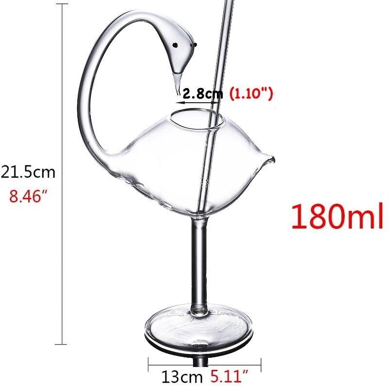 Коктейльный бокал Лебедь CocktailGeek, 100-420ml, Белый