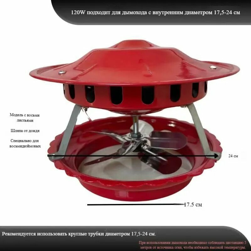 Вытяжной вентилятор с индуцированной тягой к дымоходу небольшой бытовой вентилятор высокой мощности