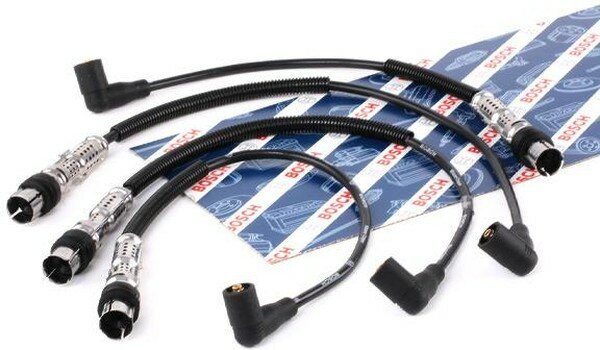 Высоковольтные провода, комплект Ауди А3, Шкода Фабия Октавия Рапид, Фольксваген Гольф Поло, BOSCH 0986357822