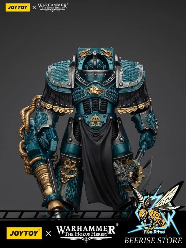 BEERISE JOYTOY Подвижная фигурка Warhammer 30K Alpha Legion Lernaean Terminator with Conversion Beam Cannon