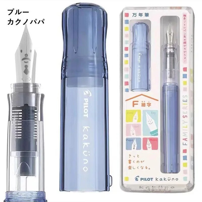 Pilot Kaküno Blue, перьевая ручка, перо F