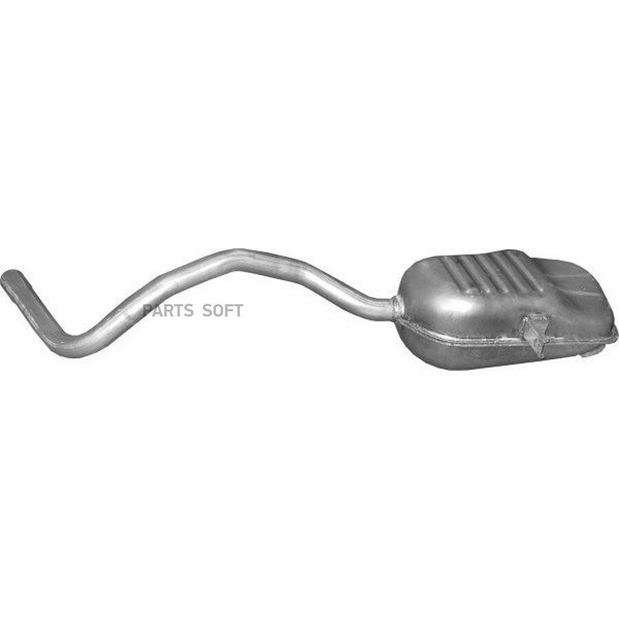 Глушитель задн часть RENAULT: MEGANE II/SCENIC II 2.0 DCI от официального дистрибьютора, POLMOSTROW, артикул 2151