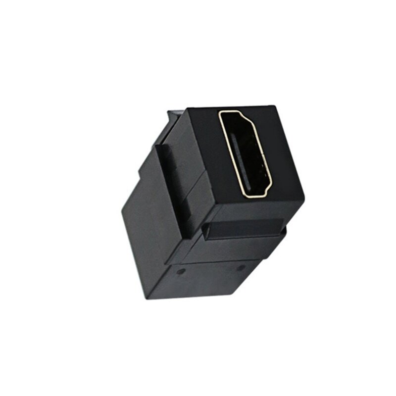 Фиксированный разъем HDMI 4K/2K 60HZ от женщины к женщине на панели-черный