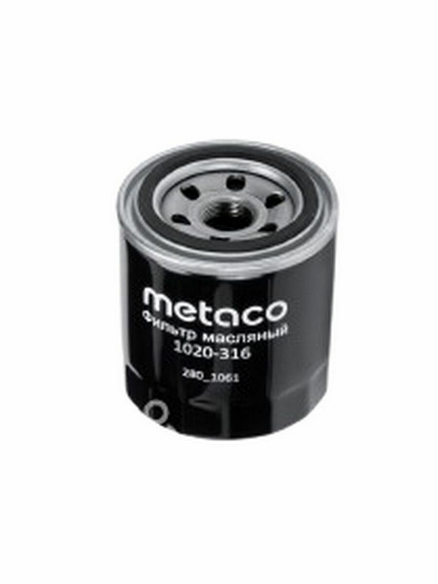 Фильтр масляный Metaco 1020-316 для HONDA Civic, HYUNDAI Accent, MAZDA 3 / хонда Цивик, хендай Акцент, Мазда 3