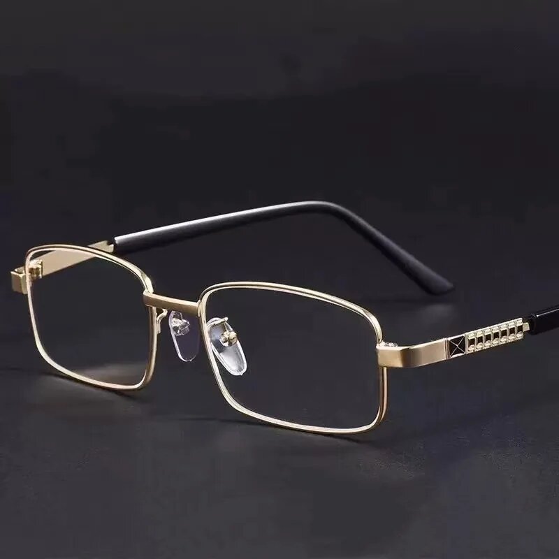 Стеклянные очки для чтения с бриллиантами белый, +150