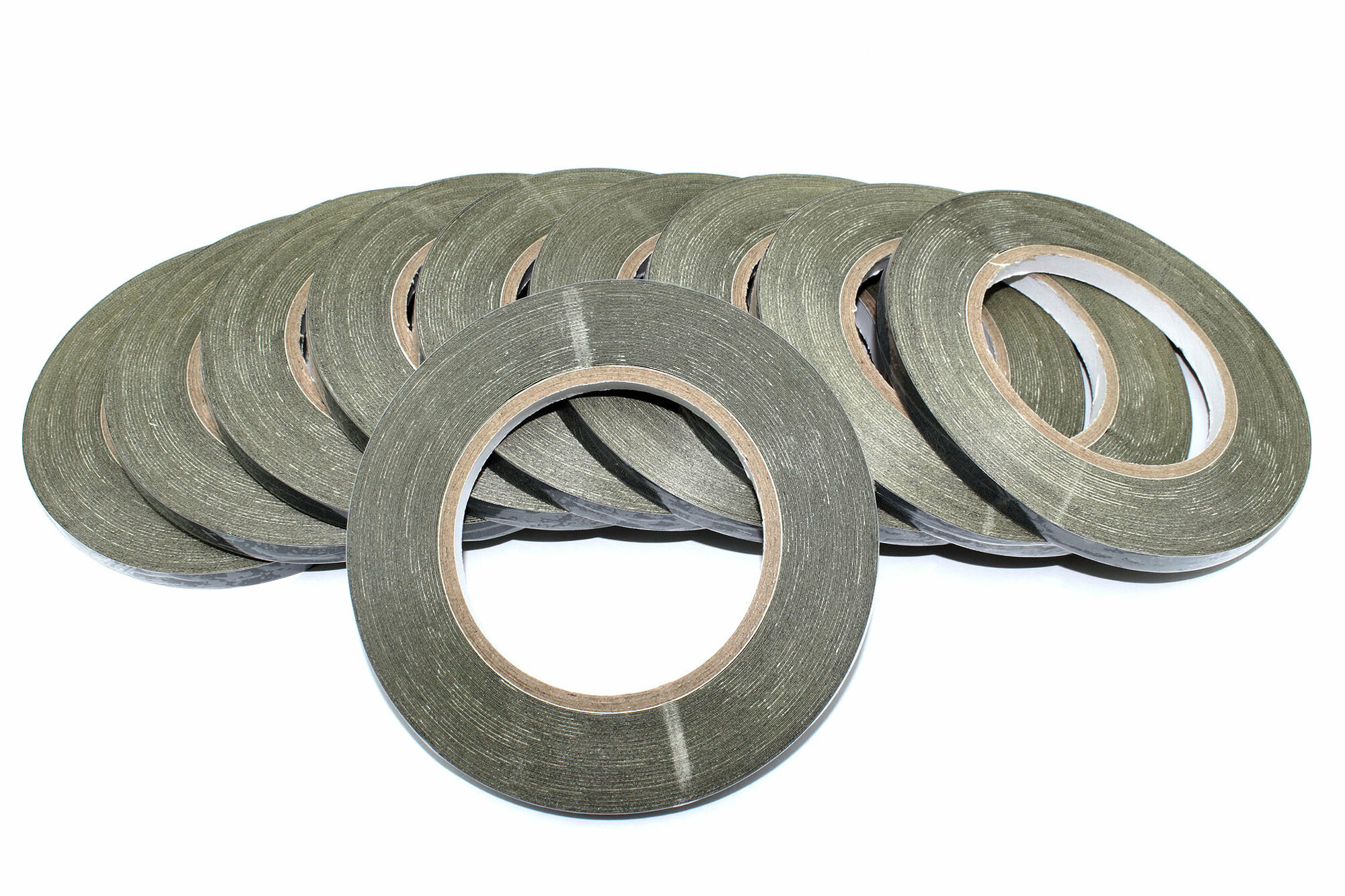 Электротехническая изоляционная ацетатная лента (тканевый скотч) 8мм. 30 м 10 шт